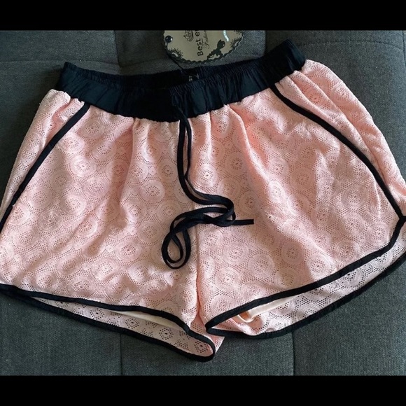 Shorts | Mesh Overlay Sm Dolphin Shorts | Poshmark